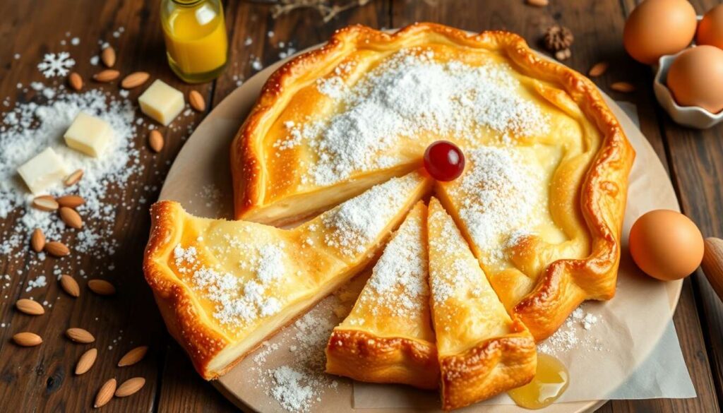 Recette de la galette des rois à la frangipane de Cyril Lignac